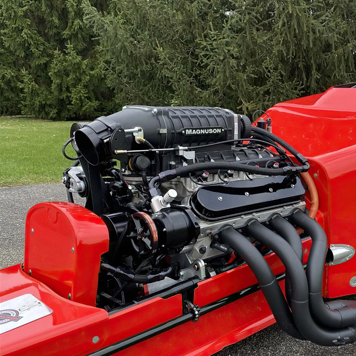 MAGNUSON UNIVERSAL LS SWAP GM LS3 6.2L TVS2650R HOT ROD SUPERCHARGER S ...